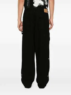 1989 STUDIO Ranch Side Snap-fastening Trousers