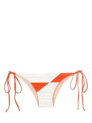 CLUBE BOSSA Panelled Bikini Bottom - Orange