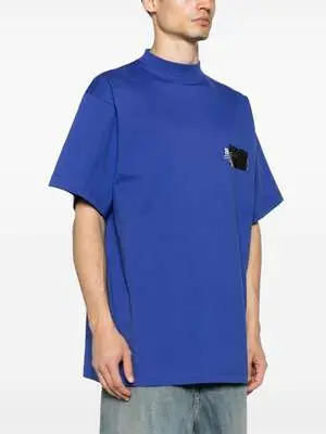 Balenciaga Political Campaign Print T-shirt - Blue