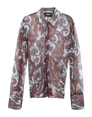 Dsquared2 Paisley-print Chiffon Shirt