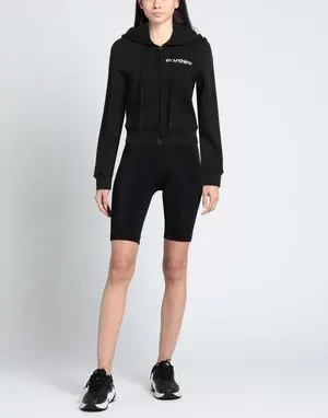Moschino Cotton French Terry Zip-up Hoodie - Black