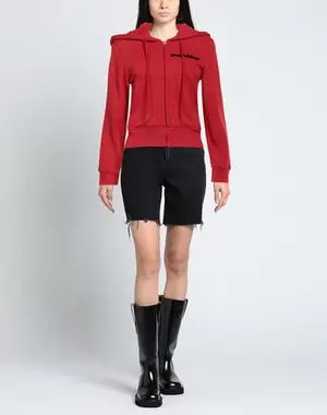 Moschino Cotton Sweatshirt With Logo - Red
