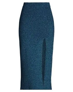 CIRCUS HOTEL Midi Pencil Skirt - Blue