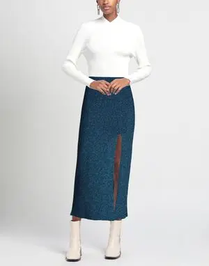 CIRCUS HOTEL Midi Pencil Skirt - Blue
