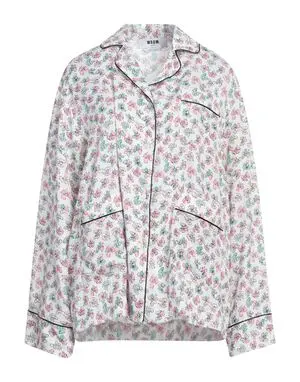 MSGM Satin Shirt - White