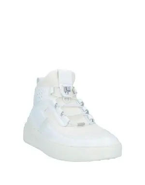 TOD'S NO CODE Leather And Textile High-top Sneakers