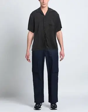 MSGM Shirt Size Viscose, Polyester - Black