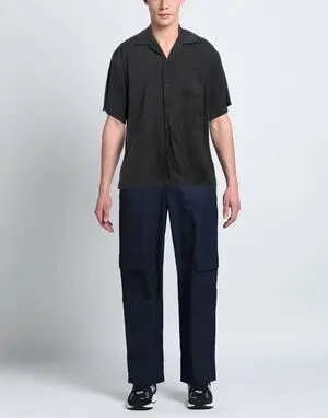 MSGM Shirt Size Viscose, Polyester - Black