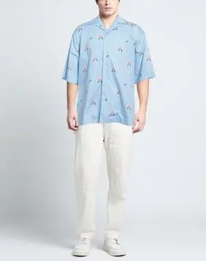 Gcds Shirt Size Cotton - Blue