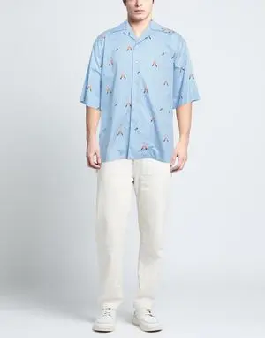 Gcds Shirt Size Cotton - Blue
