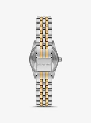 Michael Kors Petite Lexington Two-tone Pavé Watch