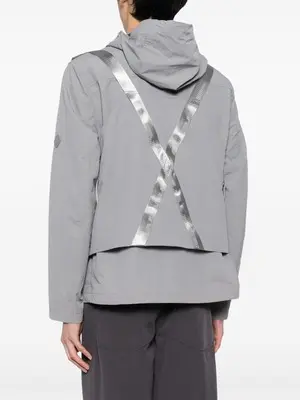 SPOONYARD Detachable-panel Hooded Jacket - Grey