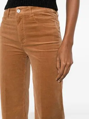 Paige Leenah Corduroy Trousers - Brown