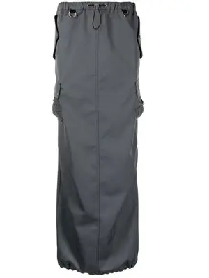 Coperni Tailored Maxi Cargo Skirt