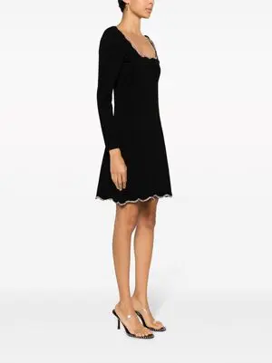 Sandro Rhinestone-embellished Minidress
