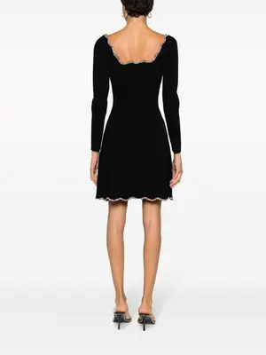 Sandro Rhinestone-embellished Minidress