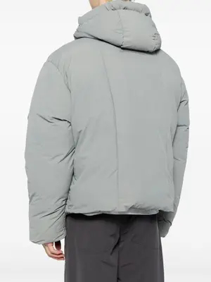 SPOONYARD Hooded Padded Jacket - Grey
