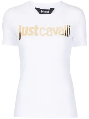 Just Cavalli Round Neck T-shirts For Women