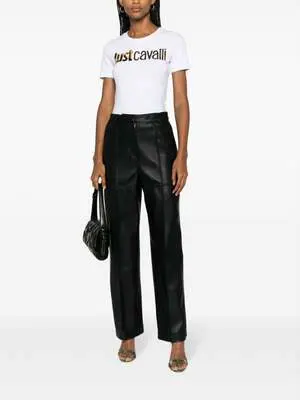 Just Cavalli Logo-embossed T-shirt - White