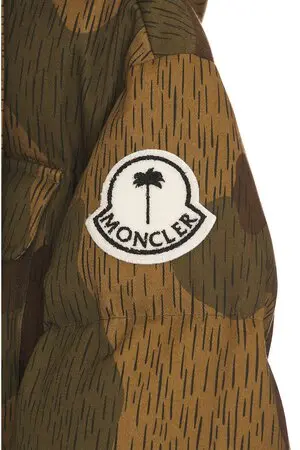 Moncler X Palm Angels Mandelbrot Long Parka