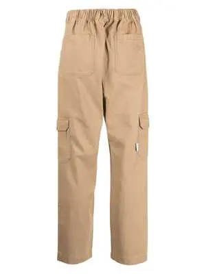 CHOCOOLATE Logo-embroidered Cargo Trousers