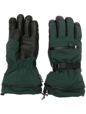 Moncler Drawstring Padded Gloves - Green