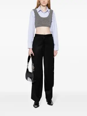 R13 Articulated Tuxedo Trousers