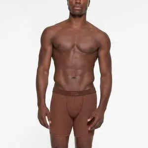 SKIMS Mens 5" Boxer Brief | Grey | Xs | Cotton Brandy