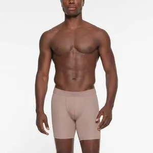 SKIMS Mens 5" Boxer Brief | Grey | Xs | Cotton Fawn