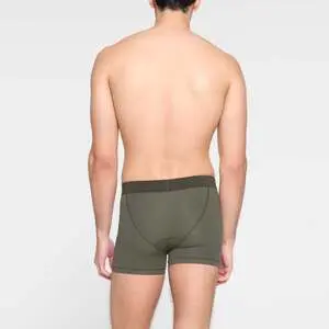 SKIMS Cotton 3 Inch Boxer Brief - Military