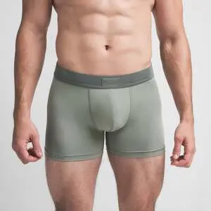 SKIMS 3" Boxer Brief 3 Pack | Grey | | Cotton - Stone Multi