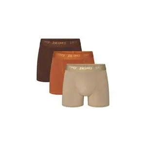 SKIMS Stretch Mens 3 Inch Boxer Brief 3 Pack Bronze Multi