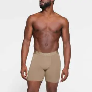 SKIMS Stretch Mens 5 Inch Boxer Brief 3 Pack Bronze Multi