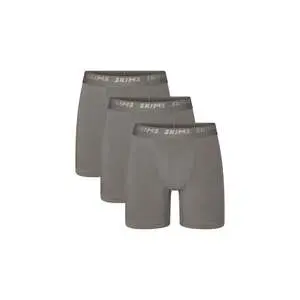 SKIMS Stretch Mens 5 Inch Boxer Brief 3 Pack Gunmetal