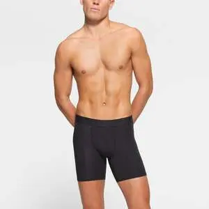 SKIMS Stretch 5 Inch Boxer Brief 3 Pack - Obsidian