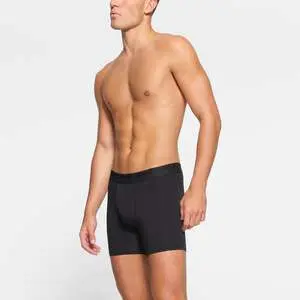SKIMS Stretch 5 Inch Boxer Brief 3 Pack - Obsidian