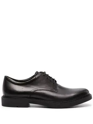 Ecco Metropole London Leather Derby Shoes - Black