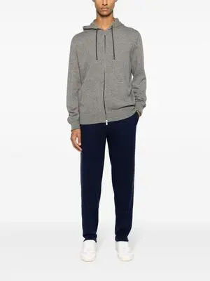 Brunello Cucinelli Monili-drawstring Track Pants - Blue