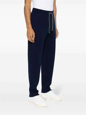 Brunello Cucinelli Monili-drawstring Track Pants - Blue
