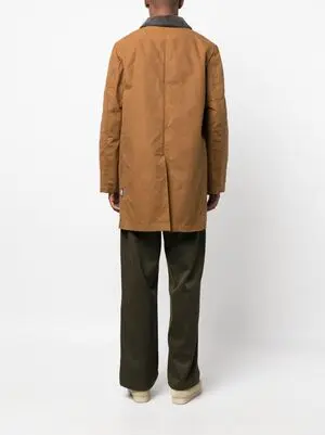 Mackintosh Norfolk Single-breasted Coat - Brown