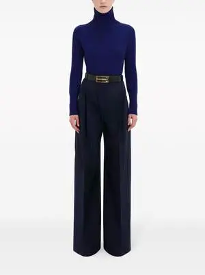 Victoria Beckham Roll-neck Fine-knit Jumper