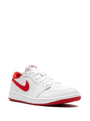 JORDAN Air 1 Low Og University Red Sneakers - White