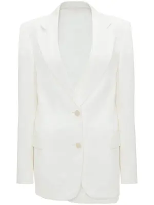 Victoria Beckham Asymmetric Double-layered Blazer
