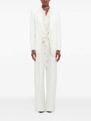 Victoria Beckham Asymmetric Double-layered Blazer