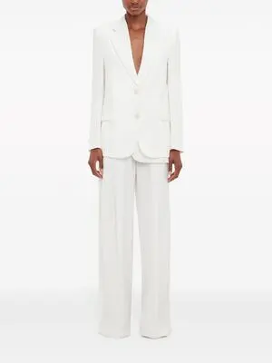 Victoria Beckham Asymmetric Double-layered Blazer
