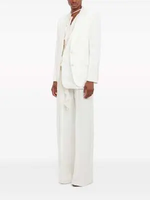 Victoria Beckham Asymmetric Double-layered Blazer