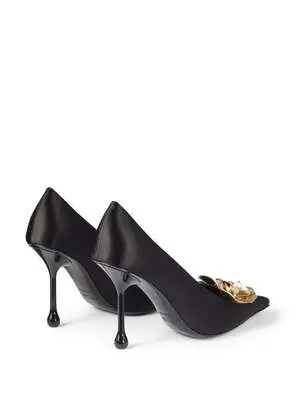 JIMMY CHOO Ixia Heeled Pumps - Black