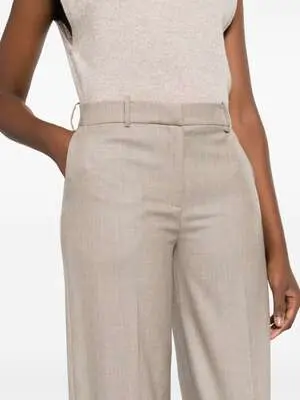 Magda Butrym Tailored Cashmere Wide-leg Trousers