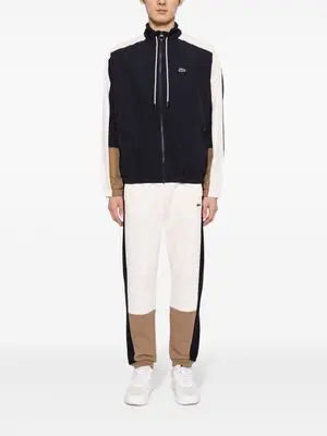 Lacoste Logo-embroidered Colour-block Track Pants