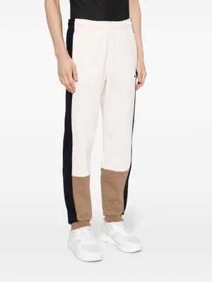 Lacoste Logo-embroidered Colour-block Track Pants